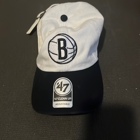 47 | Accessories | White Black 47 Brand Nets Hat | Poshmark